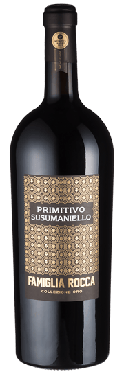 Famiglia Rocca Primitivo Susumaniello Collezione Oro - 1,5 L-Magnum ...