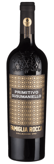 Famiglia Rocca Primitivo Susumaniello Collezione Oro 2021 von Angelo Rocca