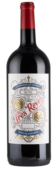 Tres Reyes Tempranillo-Syrah - 1,5 L-Magnum 2020 von Bodegas y Viñedos ...